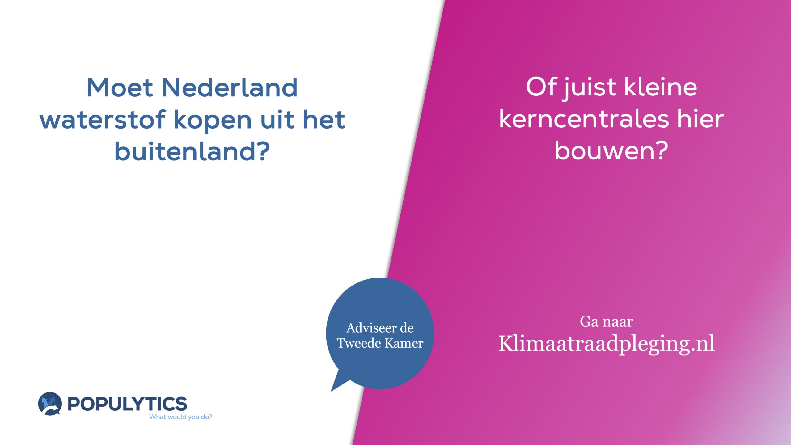 Populytics — Nationale Klimaatraadpleging 2023 gestart